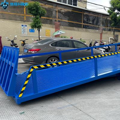 China Forklift Companion Adjustable Height Tough Diamond Plate Enables Quick Safe for sale
