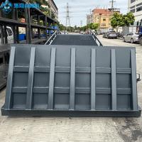 China Manual Dock Ramp Forklift Helper With Adjustable Height Diamond Net For Skid Resistance for sale