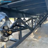 China Manual Dock Ramp Forklift Auxiliary Adjustable Height Diamond Surface Resists Slips Enables One Person for sale