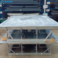 China Heavy Duty Electro Mobile Hydraulic Loading Dock Equipment with Durable Hydraulic Dock Leveler for sale