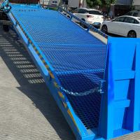 China Portable Loading Dock Ramp Adjustable Container Loading Ramp Hydraulic Load Ramp for sale