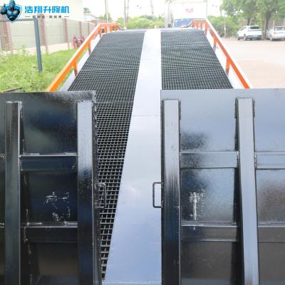 China High Quality Factory Price 10 T Hydraulic Ramp Loading Mobile Loading Yard Ramp for sale