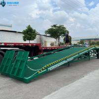 China DCQH10T-10M Mobile Container Ramp for Forklift Used Loading Yard Ramp for sale