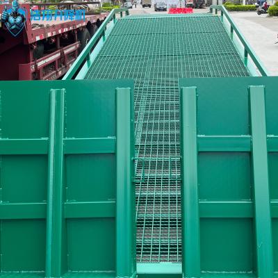 China CE Hydraulic Container Loading and Unloading Equipment Forklift Container Mobile Loading 10ton Dock Ramps for sale
