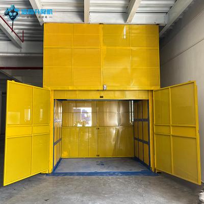 China Hydraulic Cargo Lift Platform Load Up To 5 Tons, Height Up To 15m for sale