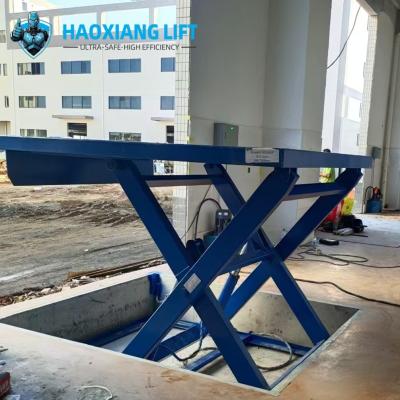 China Fixed Scissor Lifting Platform - Large Custom Platform + Space-Saving - Higher Height for Warehouse Cargo Transport for sale