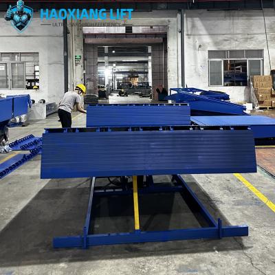 China 15mm Steel Plate Mechanical Container Dock Leveler - Platform Lifter Fit for Forklift Trucks for sale