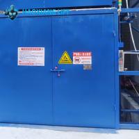 China CE Certified Single-Rail Hydraulic Freight Lift 1.5-5 Ton - Ideal for 2-5 Floors Warehouse Cargo Transport for sale