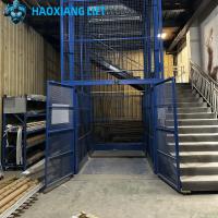 China 2-Level 7M Hydraulic Freight Elevator - 500-2000kg Heavy-Duty Warehouse Use Outoor install Freight Lifts for sale