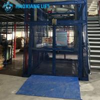 China Custom Hydraulic Driven Cargo Lift - 6M 2-Ton Four-section Door & Durable Structure Warehouse Indoor Install for sale