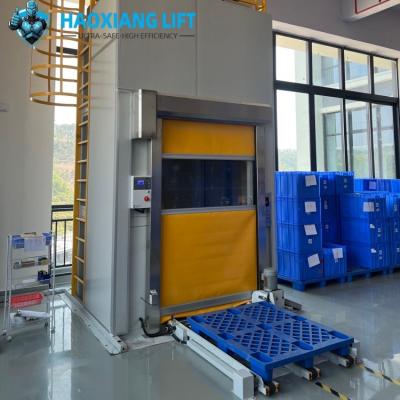 China 2-Level 5M Hydraulic Vertical Reciprocating Conveyor - 500-3000kg Heavy-Duty Factory Use Indoor Install Material Lifts for sale