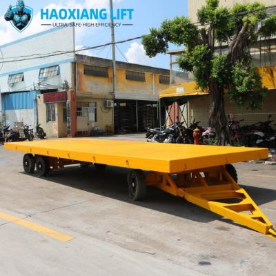 China High Load Capacity Flatbed Trailer - 2 Ton Logistics Yard Cargo Trailer for sale