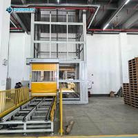 China Warehouse Vertical Reciprocating Conveyor with 20m Height, PLC Control, and 3000kg Load Capacity for Pallet Transport for sale