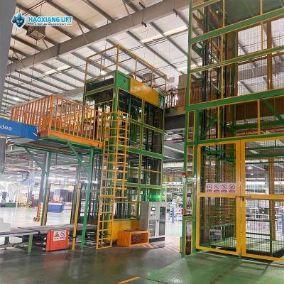 China Heavy Duty Vertical Reciprocating Conveyor 3000kg Industrial Cargo Lift for sale