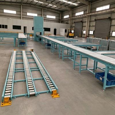 China High Efficiency 90° Turning Roller Conveyor, Custom Heavy Duty Roller Conveyor for Warehouse Automation for sale