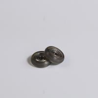 China Round Guide Wheel Bearing U Groove Nylon POM Plastic Coated ISO Certificate for sale
