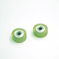 China Nylon Urethane Plastic Coated Bearings Custom Cast Precision PU Covered for sale