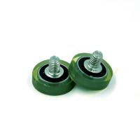 China Polyurethane Rubber Coated Bearings Shore 85A Custom With Bolt for sale