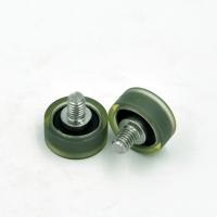 China Polyurethane Rubber Coated Bearings Shore 85A Custom With Bolt for sale