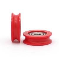 China Red Nylon Coated Bearings Wear Resistant Nylon Ball Bearings for sale