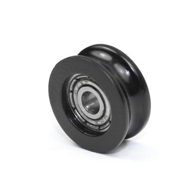 China Black Roller Nylon Coated Bearings Durable Reliable For Industrial for sale