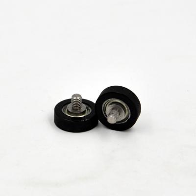 China Urethane Rubber Coated Ball Bearings PU Cover POM Polyurethane for sale