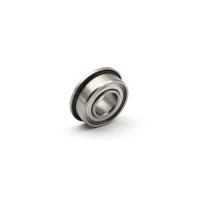 China Gcr15 Flange Ball Bearings 5mm Single Row RS Shields Custom for sale