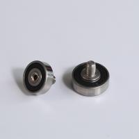 China Threaded Gcr15 Heavy Duty Roller Bearings Roller Guide Bearing With Bolt for sale