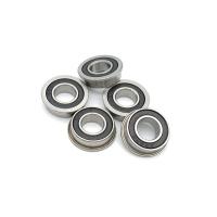 China P6 Mini Flange Bearing Thin Wall Deep Groove Flange Mounted Bearing for sale