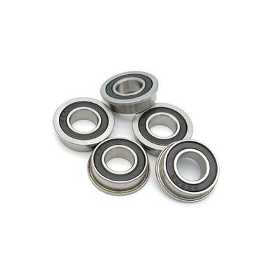 China P6 Mini Flange Bearing Thin Wall Deep Groove Flange Mounted Bearing for sale