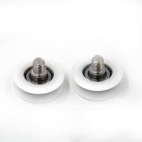 China Threaded POM Bearings Rollers U Grooved 7mm Plastic Ball Bearings for sale
