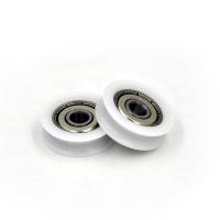 China U Grooved Plastic Ball Bearing Rollers POM Injected ISO Certificate for sale