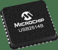 China Microchip USB Hub Controller IC USB2514BI-AEZG-TR 36-QFN 6x6 for sale