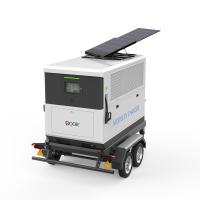 China 180KW 210KWH Mobile EV Charging Solutions Mobile Charger EV With PV Photovoltaic Panels for sale