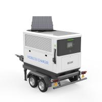China 180KW 210KWH Mobile EV Charging Solutions Mobile Charger EV With PV Photovoltaic Panels for sale