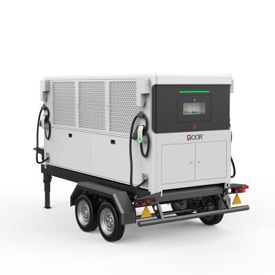 China CCS1 CCS2 DC Fast Mobile Charger 420kWh Mobile Car Charging Station Energy Storage for sale