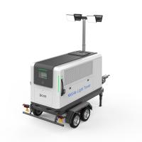China Outdoor 2kW Portable Light Tower Generator 180KW Charging Station Mobile Light Tower for sale