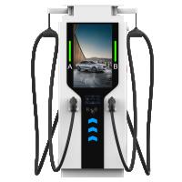 China T Serles Advertising Screen DC EV Charger 120kW/160kW for sale