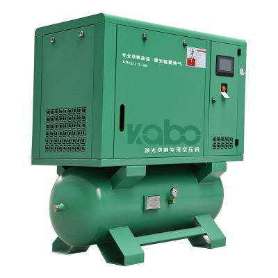 China 22kW Double Acting Reciprocating Compressor with Integrated Air System - 65 dB Noise Level, 4-Stage Filtration for sale