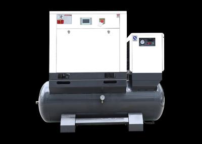 China 7.5kW Integrated Screw Air Compressor with 300L Tank and 16 Bar Pressure for Laser Cutting Applications for sale