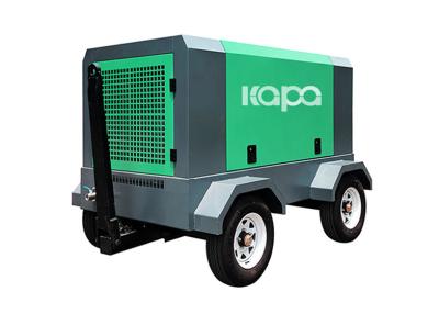 China Double Stage 400HP 2.2MPa Diesel Portable Air Compressor - 27 m³/min Capacity, Cummins Engine for sale