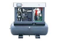 China 10hp 7.5kw 30cfm Laser Cutting Rotary Screw Air Compressor with Integrated Dryer for sale