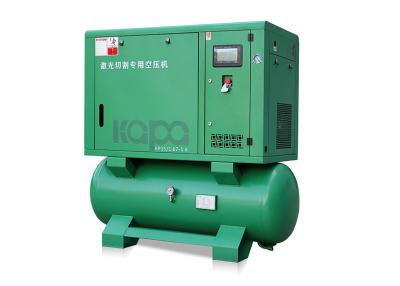 China 30 HP Rotary Screw Air Compressor 230V 480V 3 Phase with Dryer and 120 Gal Tank for sale