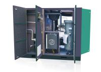China 55KW 75HP 11.42m3/min Double Stage Rotary Screw Air Compressor Energy Saving 0.7MPa for sale