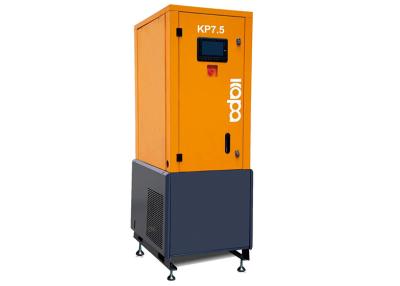 China 7.5KW 10HP Portable Rotary Screw Air Compressor 8BAR 100L Tank 380V 50Hz for sale