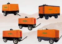 China Diesel Driven 260HP 2.0Mpa Portable Screw Air Compressor for sale