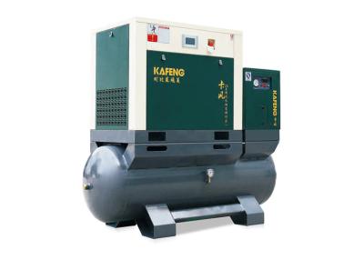 China 11kW 15HP 16Bar 1.08m3/min Industrial Rotary Screw Air Compressor with Dryer for Laser Cutting for sale