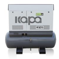 China 7.5KW 10HP 4-in-1 Integrated Screw Air Compressor with 300L Tank for Laser Cutting Applications for sale