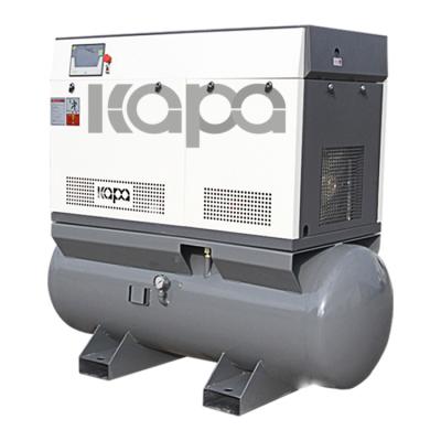 China Kapa 4-in-1 Integrated Laser Cutting Air Compressor 15HP 11KW with 16 Bar Working Pressure and 600L Tank for sale