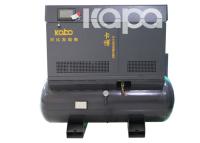 China Kapa 4-in-1 11kW 15HP Integrated Screw Air Compressor with 600L Tank and Air Dryer for Laser Cutting for sale
